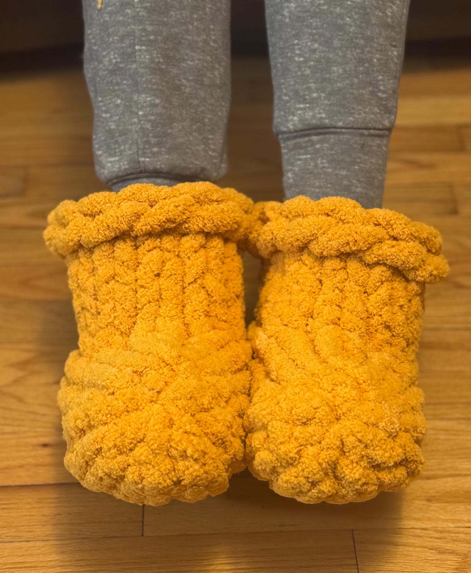 Chunky Knit Booties | Slippers | House Shoes | Soft | Cozy| Warm - Etsy