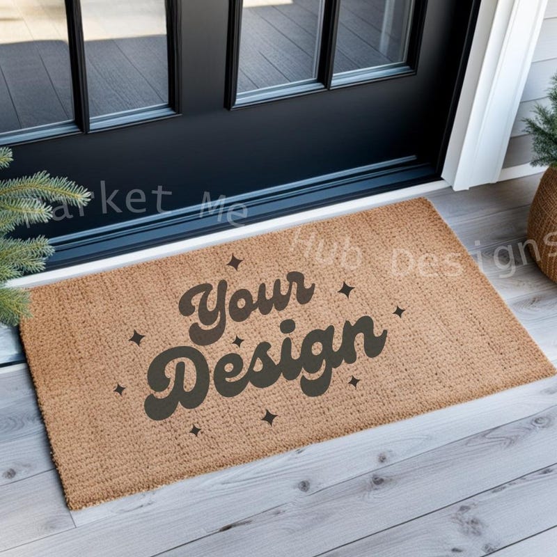 Doormat Mockup - Etsy