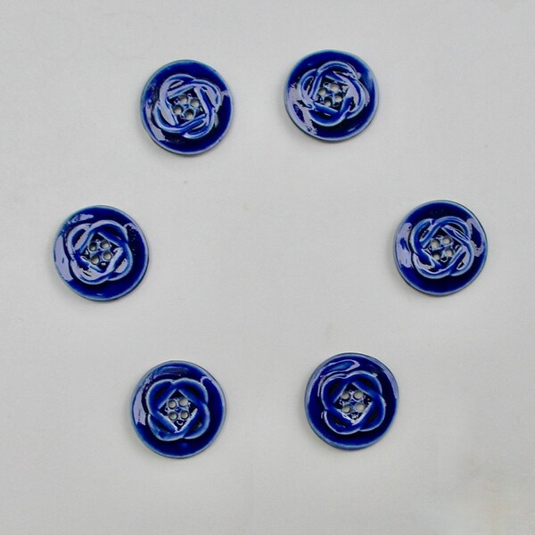 Porcelain Buttons - Etsy