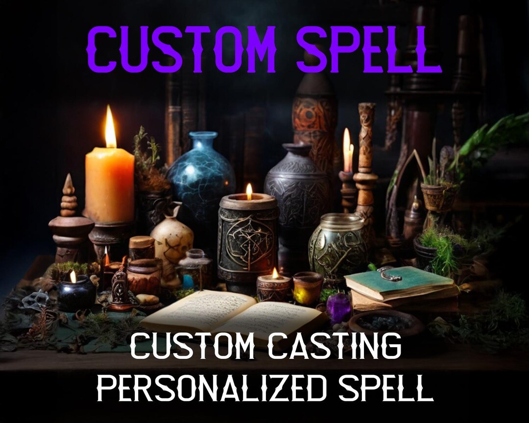 Custom Spell, Individual Powerful Ritual, Magic Session for Any ...