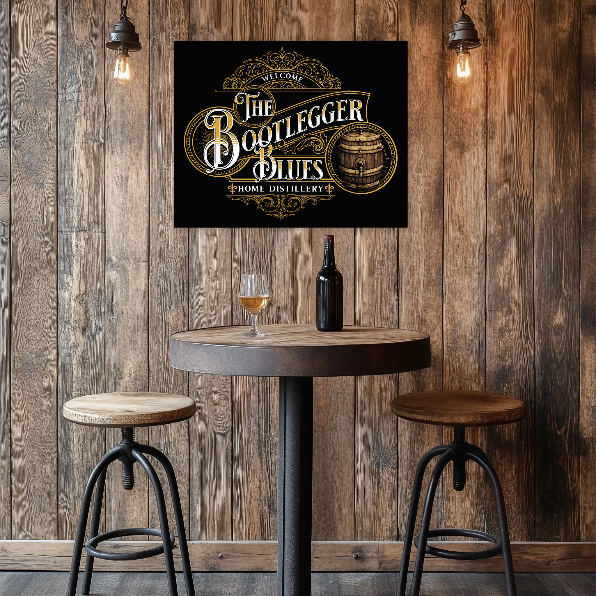 Bootleggers Poster, Man Cave Decor, Vintage 1920s Prints, Speakeasy Art ...