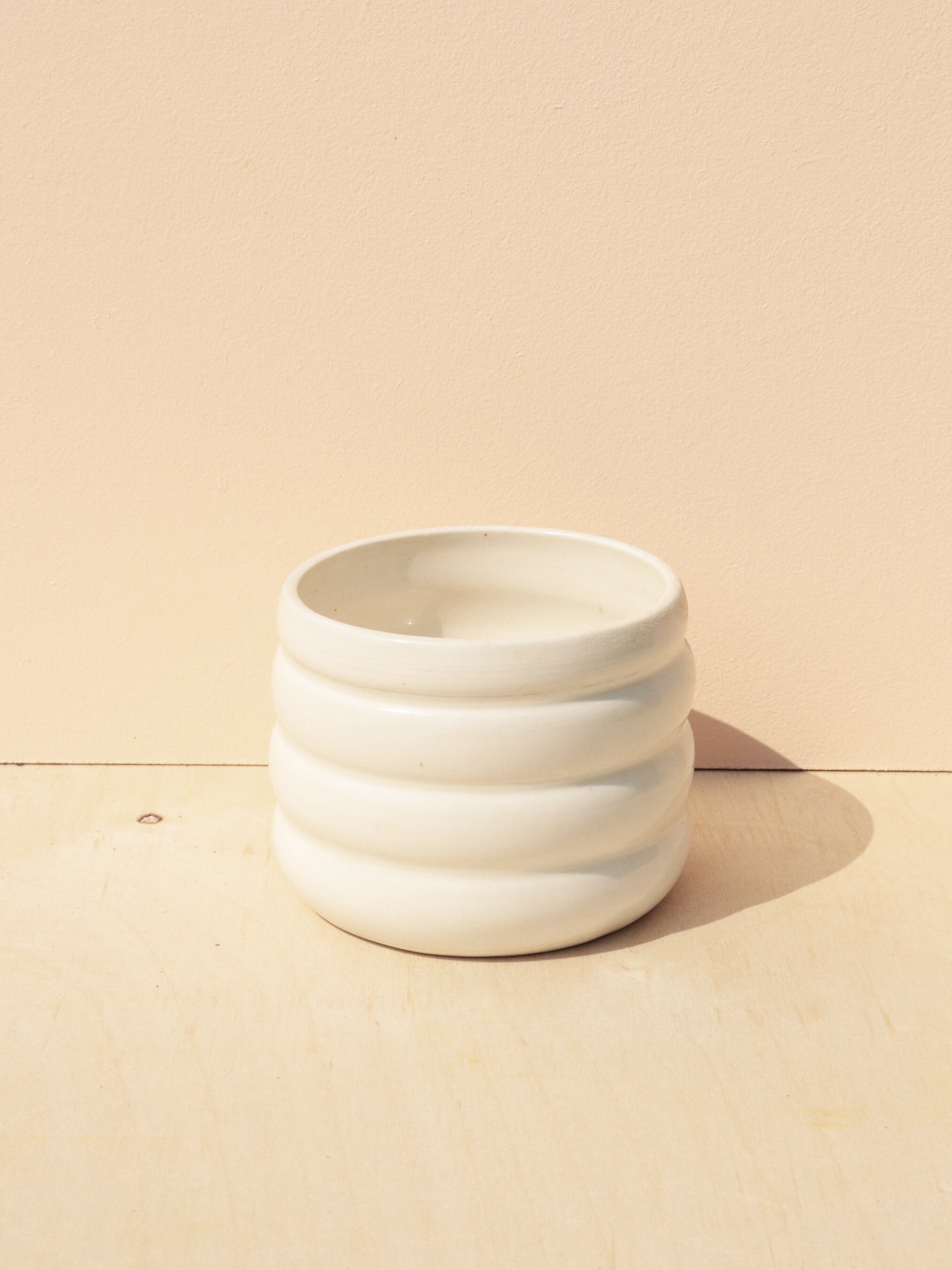 Ceramic Planter / Small White Planter / Cactus Plant Pot / | Etsy