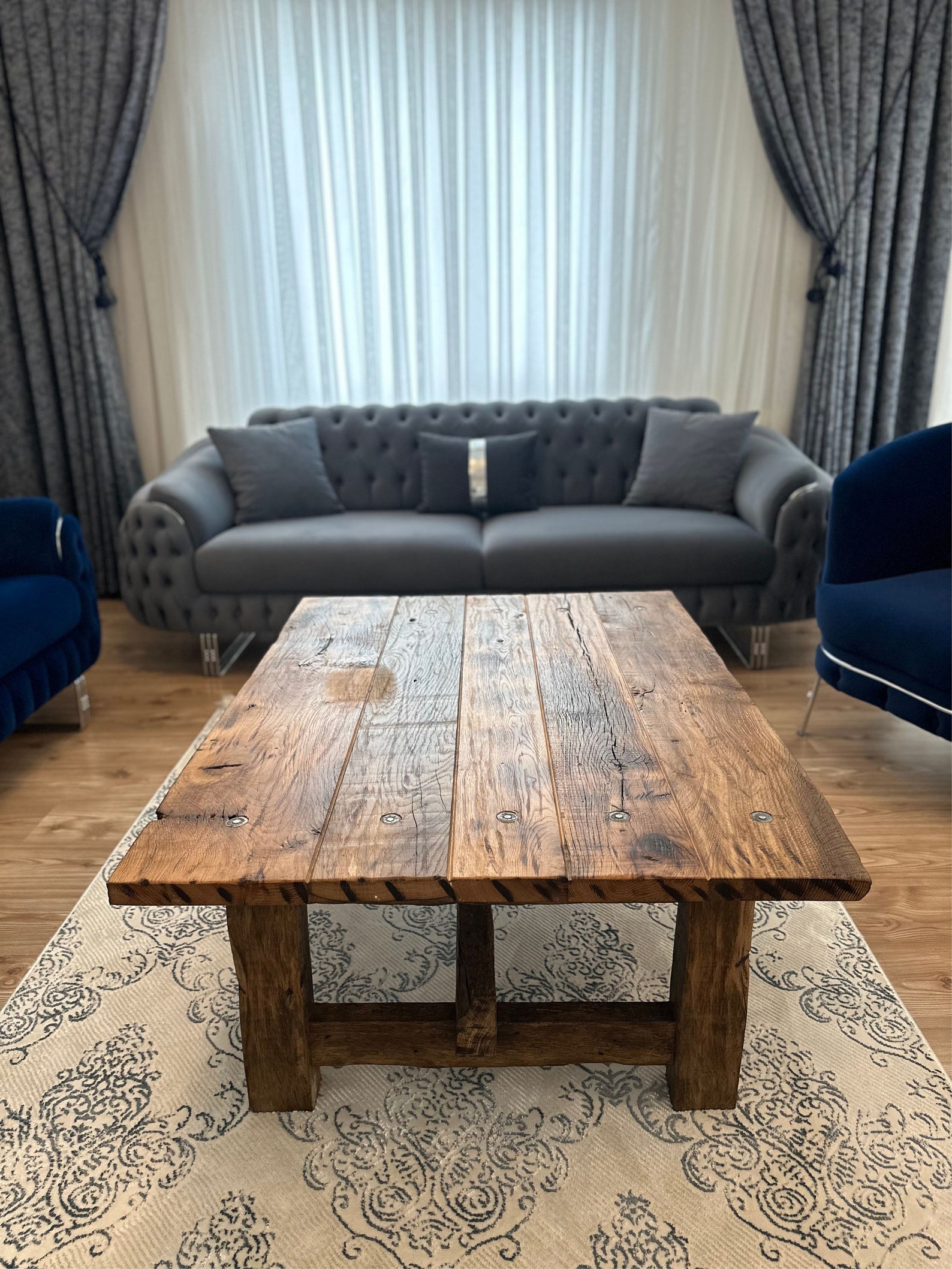Wood Coffee Table , Rustic Furniture Coffee Table , Unique Coffee Table ...