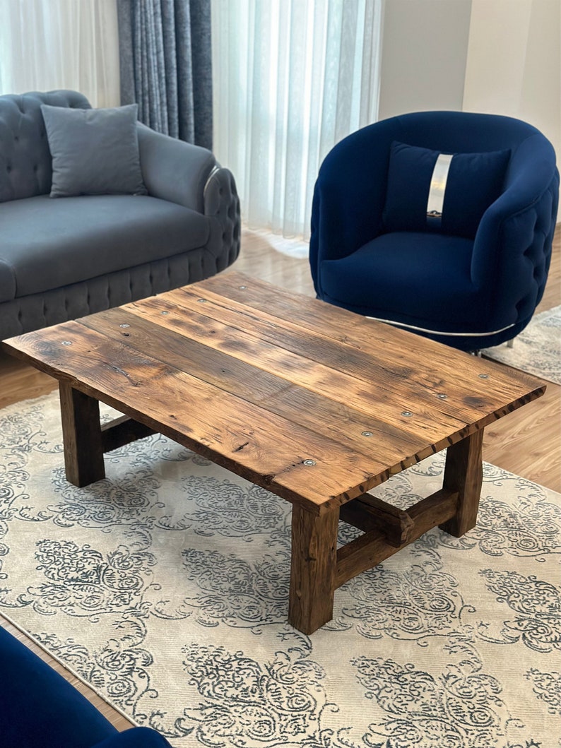 Wood Coffee Table , Rustic Furniture Coffee Table , Unique Coffee Table , Reclaimed Wood Table ...
