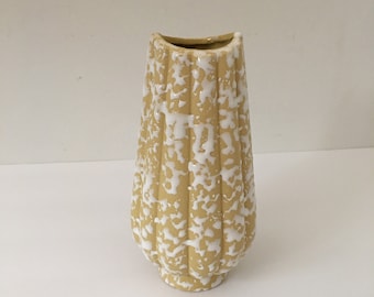 Mustard yellow vase | Etsy