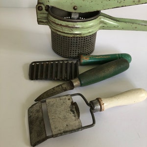 1940’s Food Sieve Instant Vintage Collection Kitchen Utensils With ...