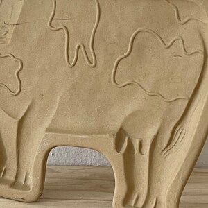 Ceramic Cookie Mold Cow by Brown Bag Cookie Art 1986 Springerle ...