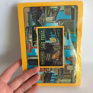 Las Vegas Jumbo Playing Cards Plastic Coated Sealed In Box Etsy