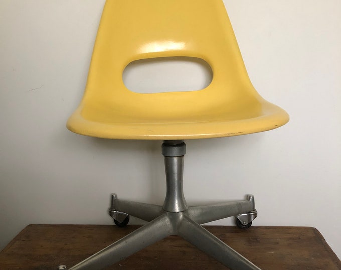 Vintage Krueger Metal Products Yellow Fiberglass and Heavy Metal ...