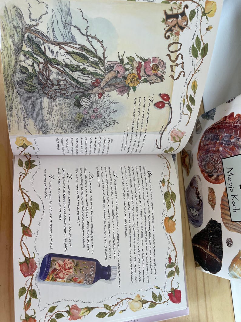 Maryjo Koch Nature Illustration Coffee Table Book: Botanical Poetry - Etsy