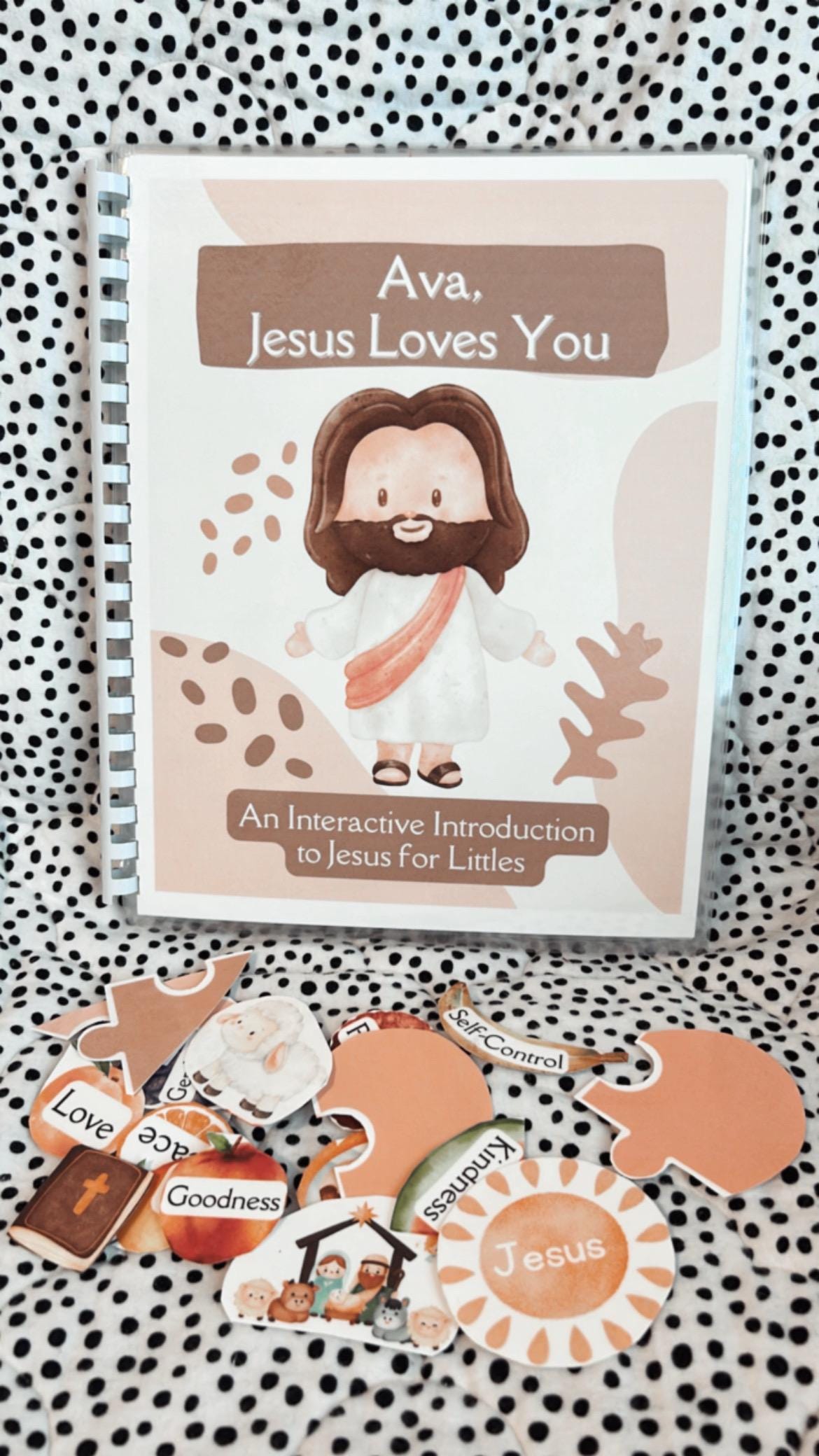 Intro. to Jesus for Toddlers/kids Activity Book - Etsy