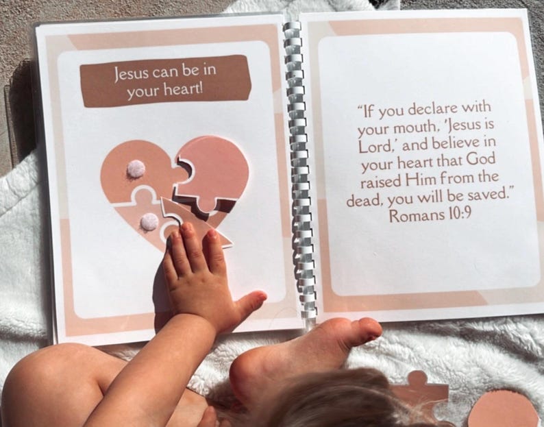 Intro. to Jesus for Toddlers/kids Activity Book - Etsy