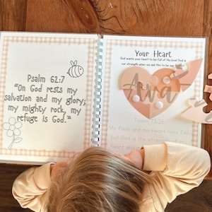 Interactive Bible Story Activity Book, Montessori Learning - Etsy
