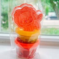 Zoo/safari Play Dough Kit, Zoo Play Dough Kit, Animal Playdough Kit ...