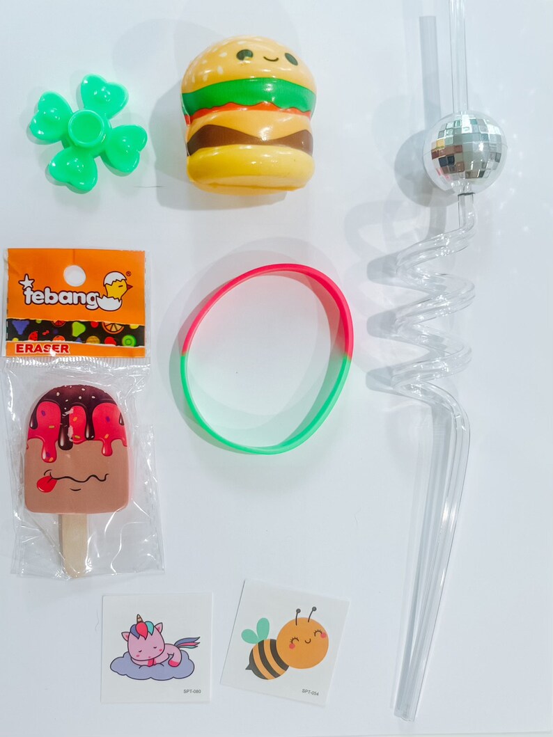 Personalized Birthday Goody Bag Set, Custom Party Favors, Squishy ...