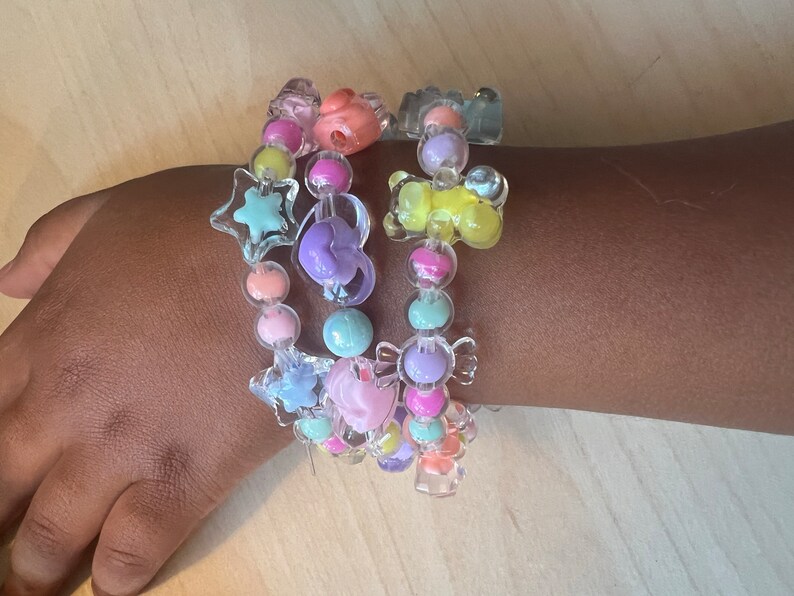 Bracelet Making Party Favor, in My Birthday Era Theme, Custom Letter ...
