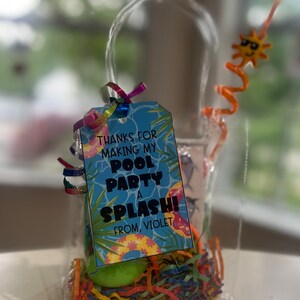 Pool Party Favor Goody Bag: Beach Ball, Duck, Sunglasses - Etsy