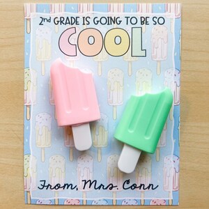 Popsicle Highlighters Set, Camp Favor, Back to School Class Gift, End ...