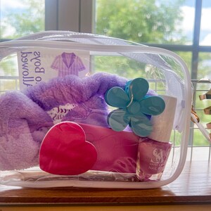 Slumber Party Goody Bag With Nail Polish, Headband, Temporary Tattoos ...