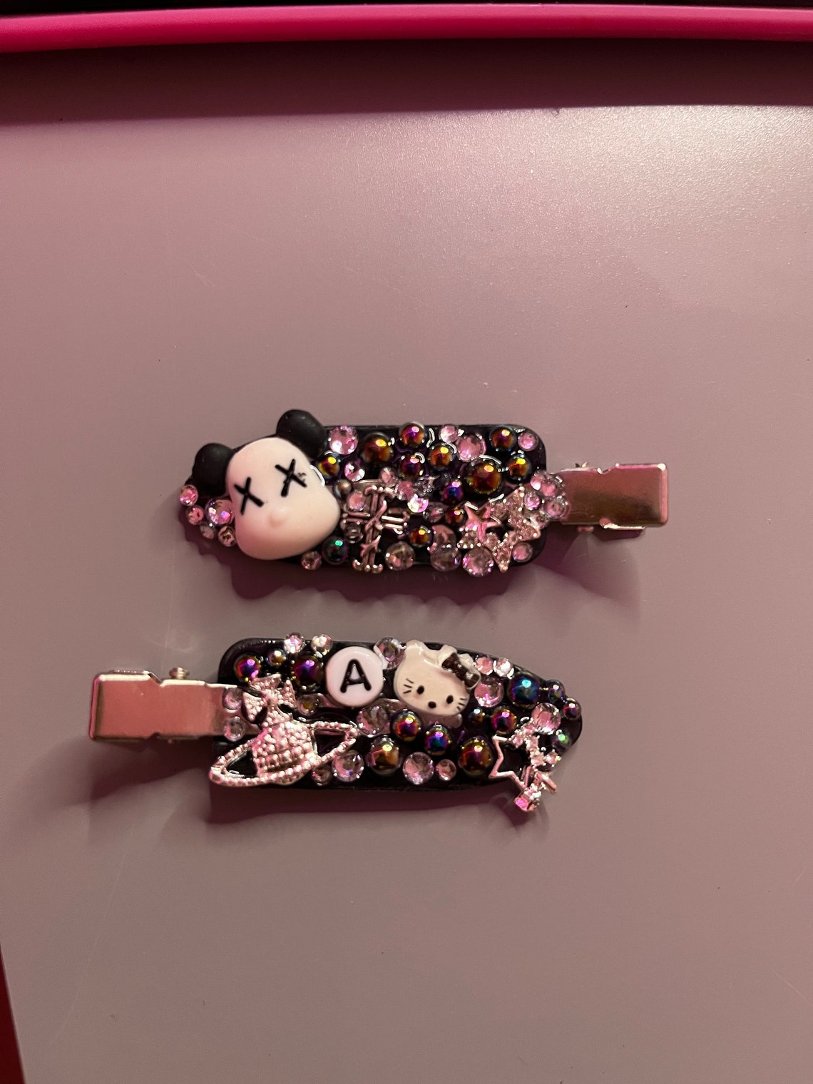 Junk Hair Clips - Etsy