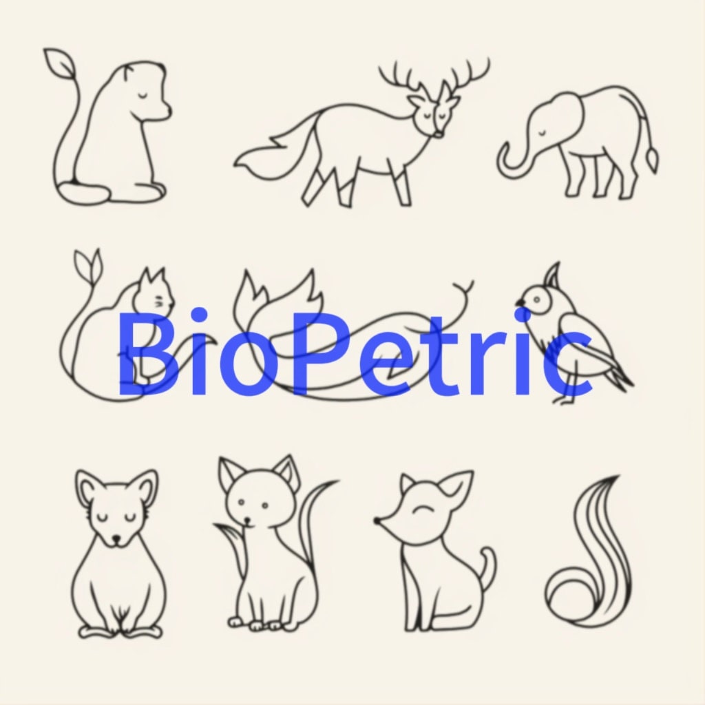 Minimalist Animal Line Art Graphics Pack | SVG + PNG + JPEG | Simple ...