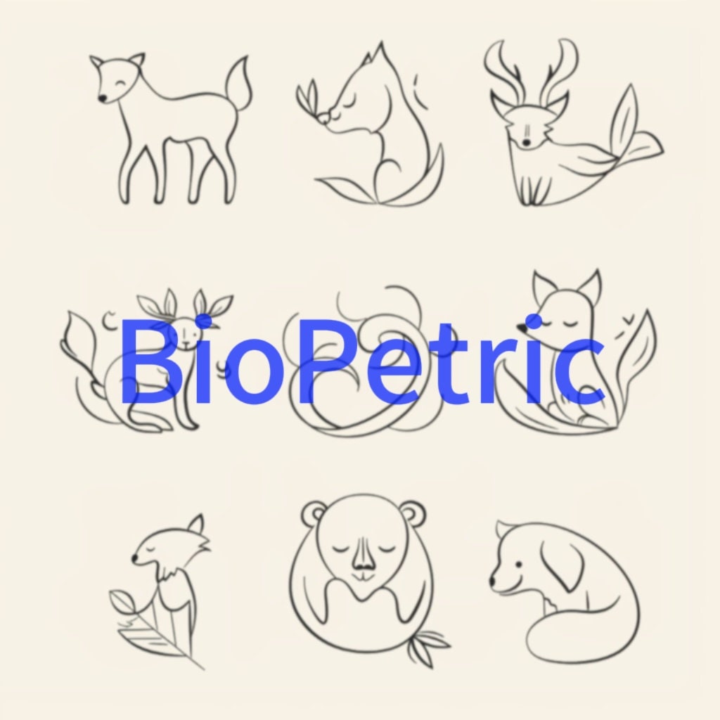 Minimalist Animal Line Art Graphics Pack | SVG + PNG + JPEG | Simple ...