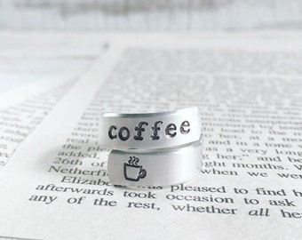 Coffee Lover Ring | Etsy