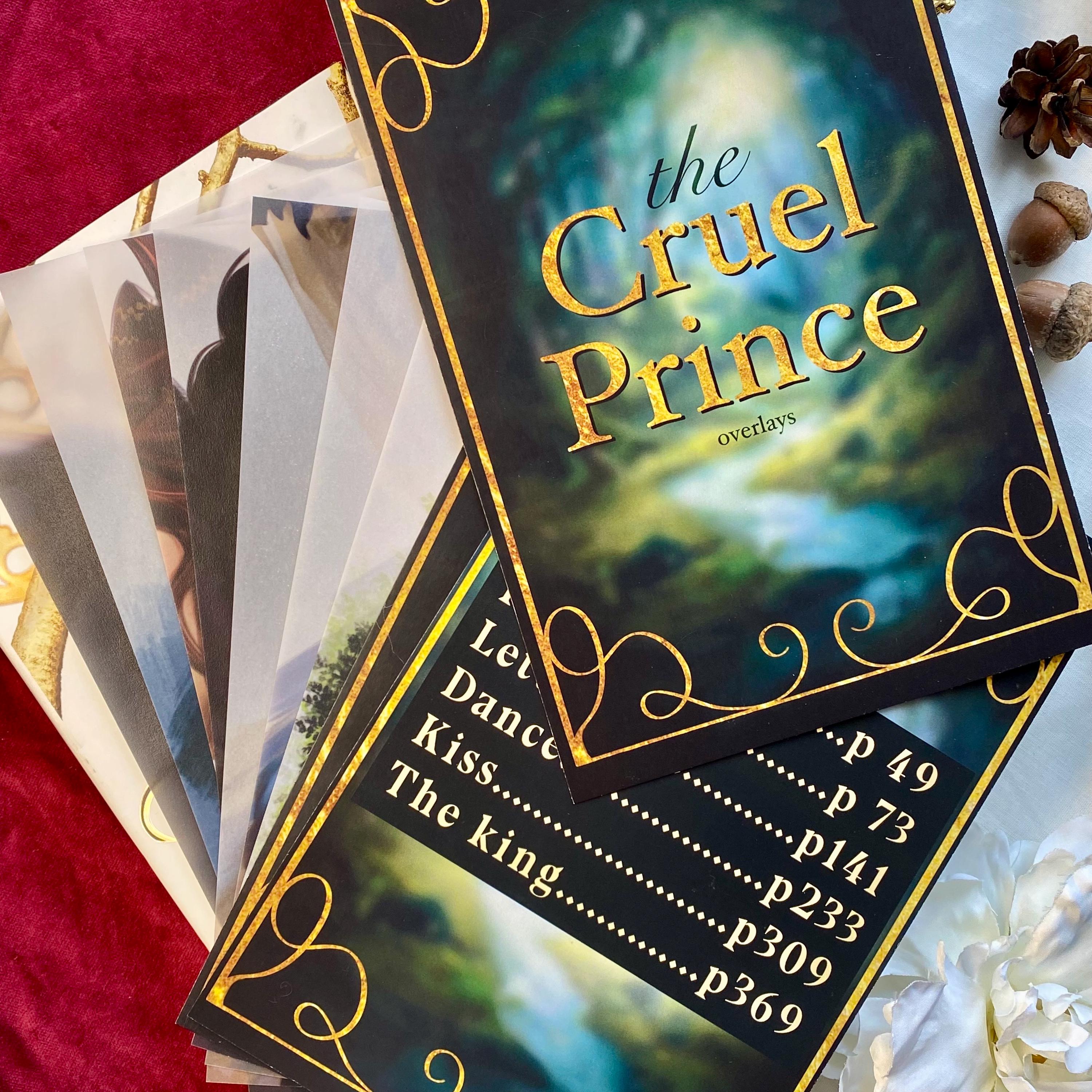 The Cruel Prince Overlays – Set of 6 Page Art – Compatible With US ...