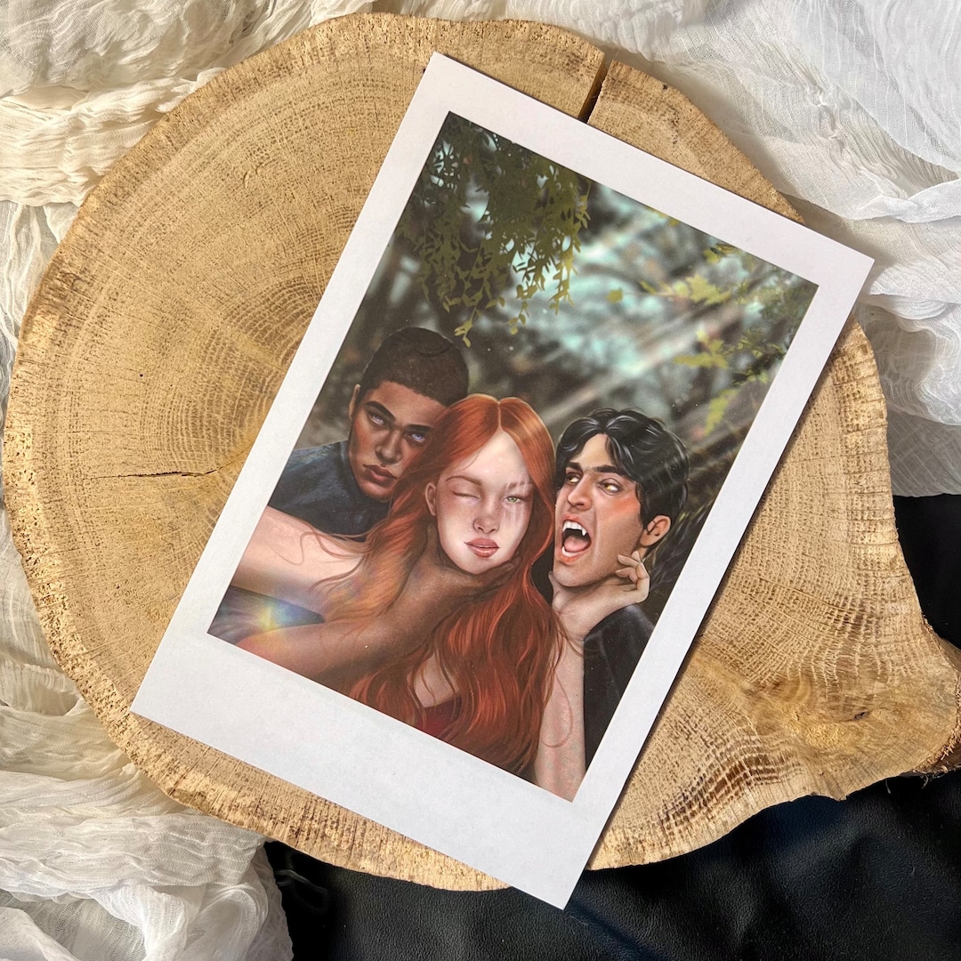 Poppy, Kieran & Casteel – Art Print – From Blood and Ash by Jennifer L ...
