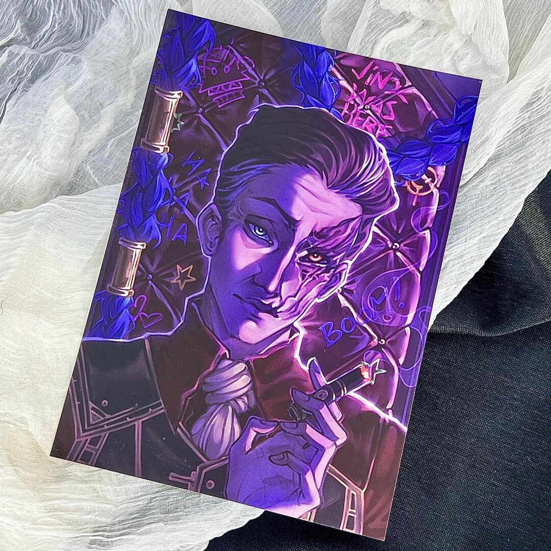 Silco Art Print – Arcane Series - Etsy