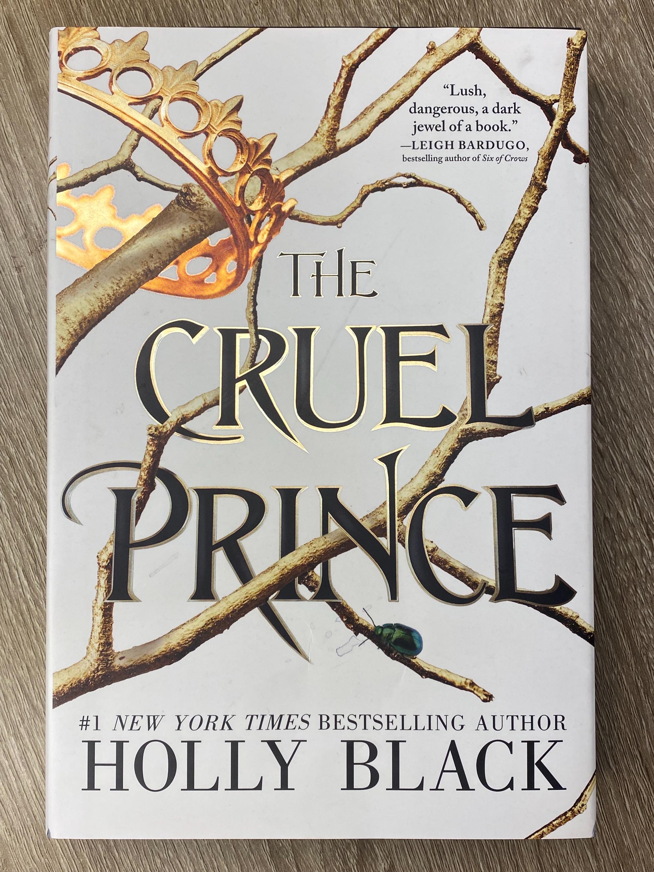 Dust Jacket for the Cruel Prince – Hardcover Edition – Velvet Coating ...