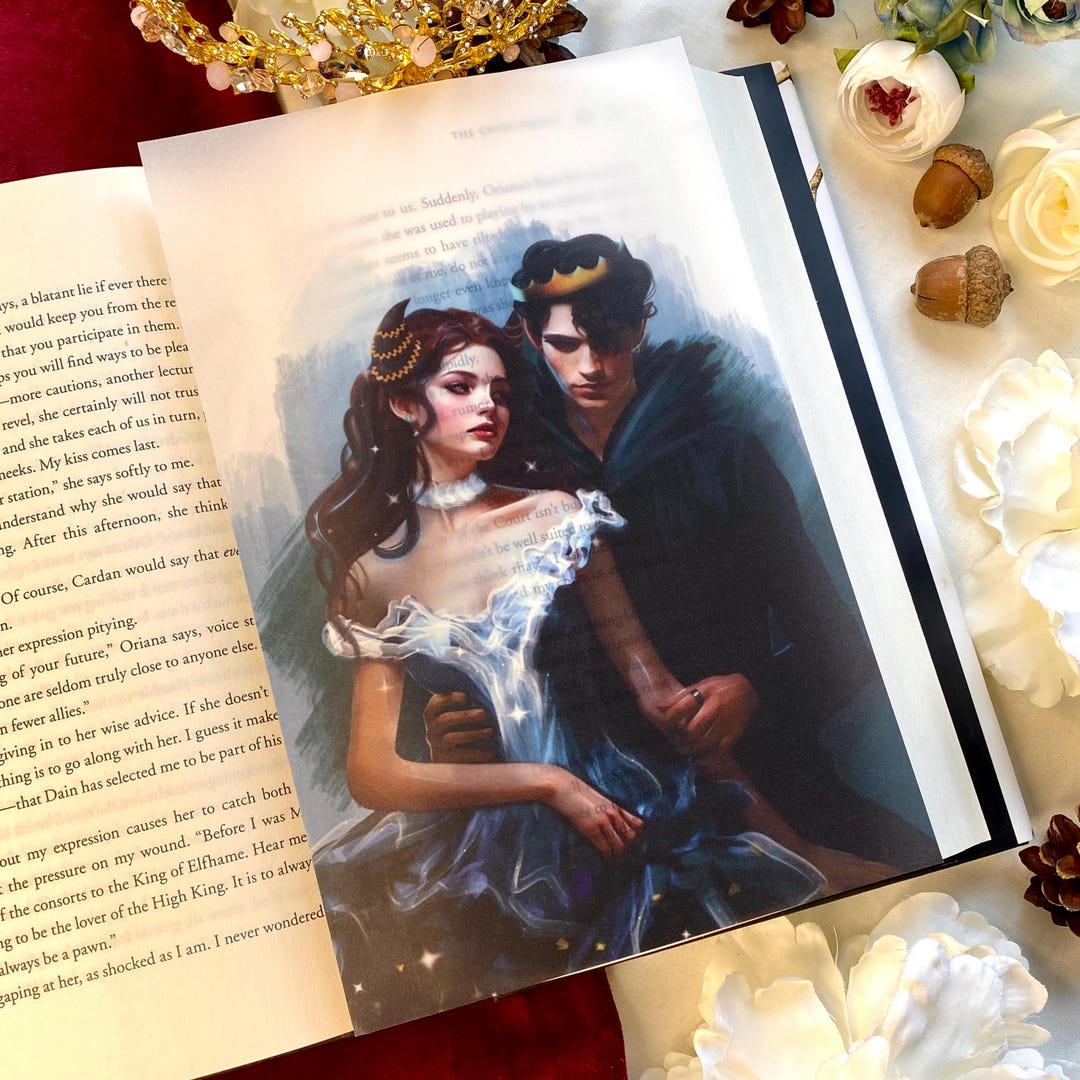 The Cruel Prince Overlays – Set of 6 Page Art – Compatible With US ...