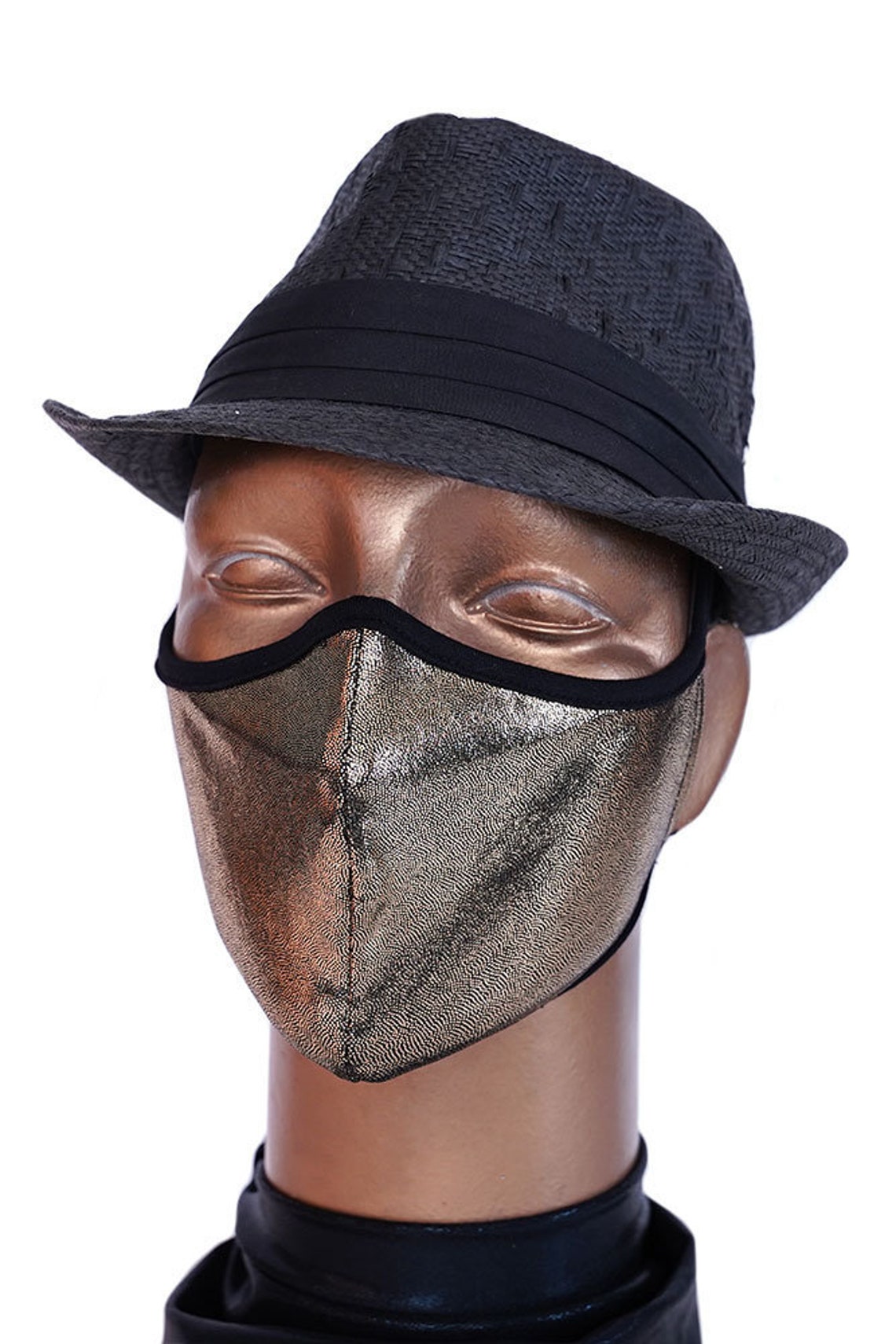 Solid Gold Unisex Mask | Etsy