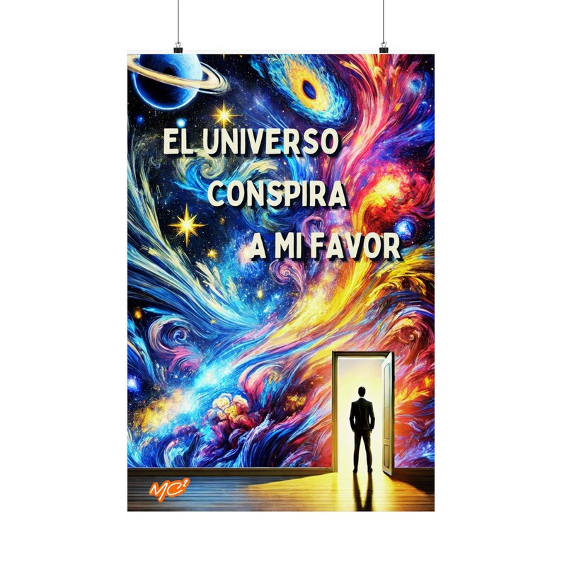The Universe Conspires in My Favor Poster - Etsy