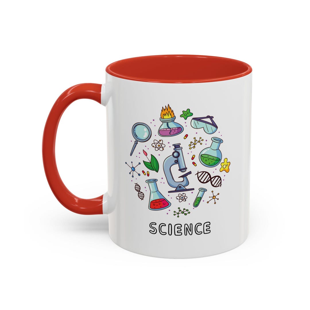 Scientifically Inspired Accent Coffee Mug, Perfect for Science Lovers ...