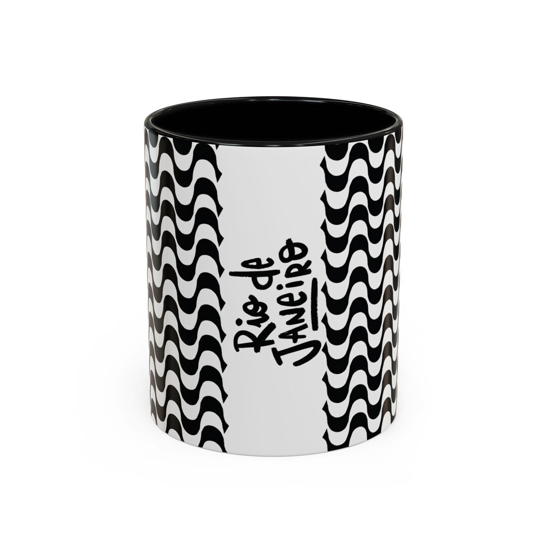Mug, Rio De Janeiro Copacabana Coffee Cup, Brazilian Beach Lover Gift ...