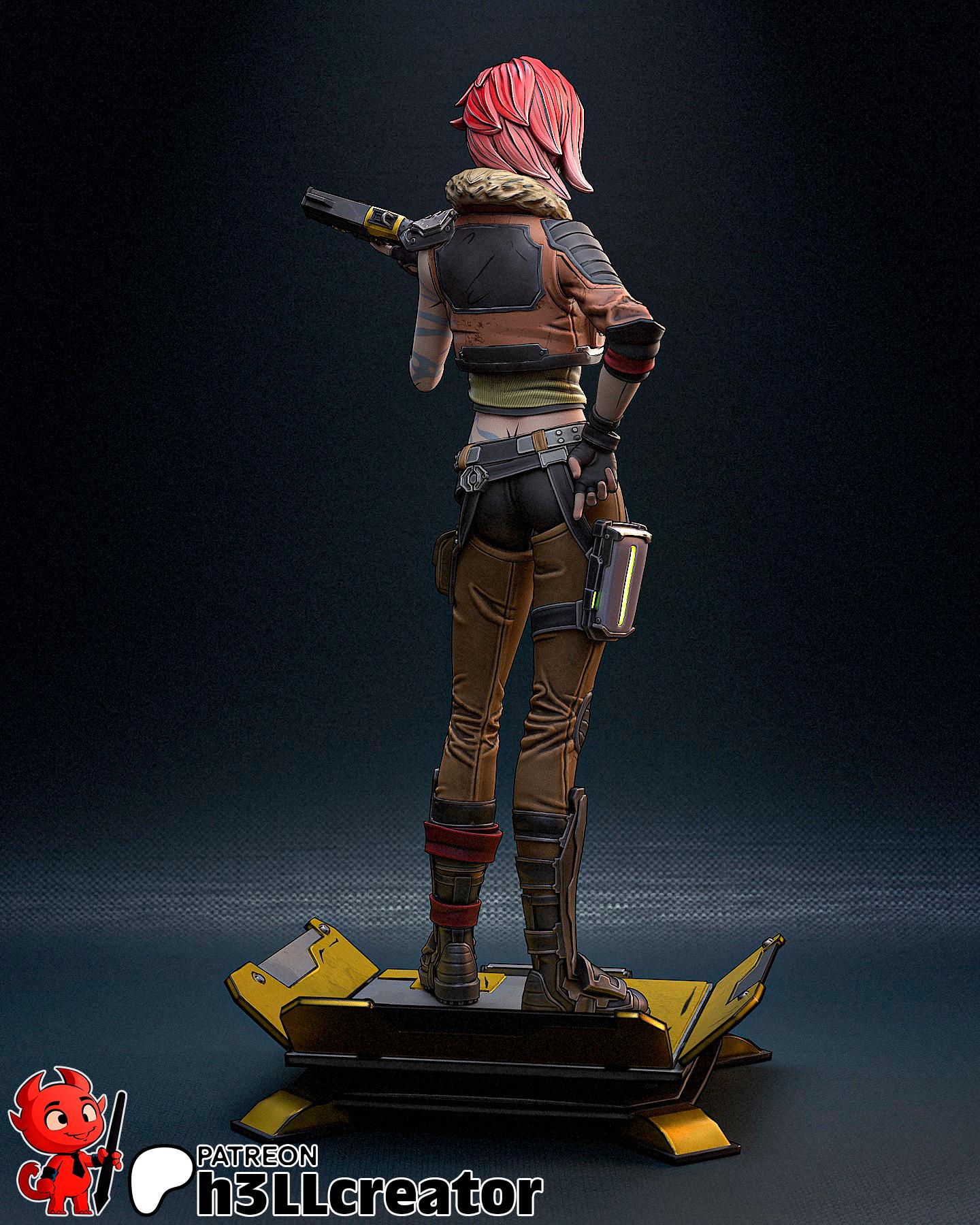 Lilith From Borderlands Model by H3ll Creator - Etsy