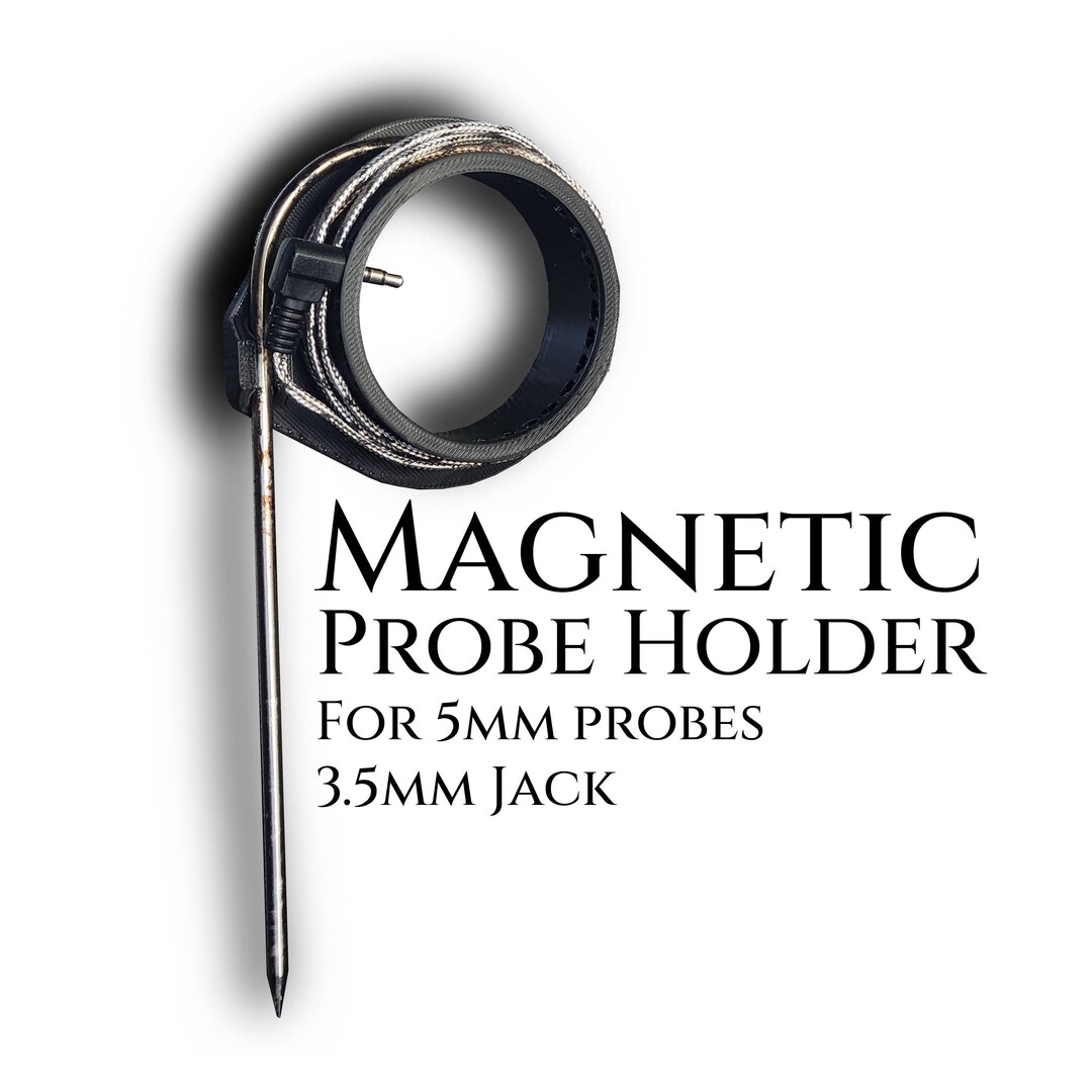 Magnetic Grill Probe Holder – Convenient Storage for Grill Temperature ...