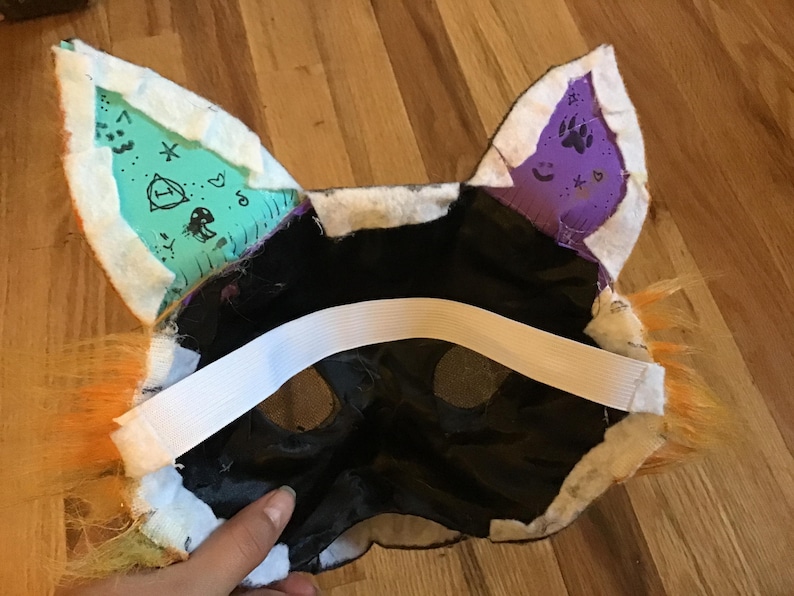 Cross Fox Therian Mask - Etsy