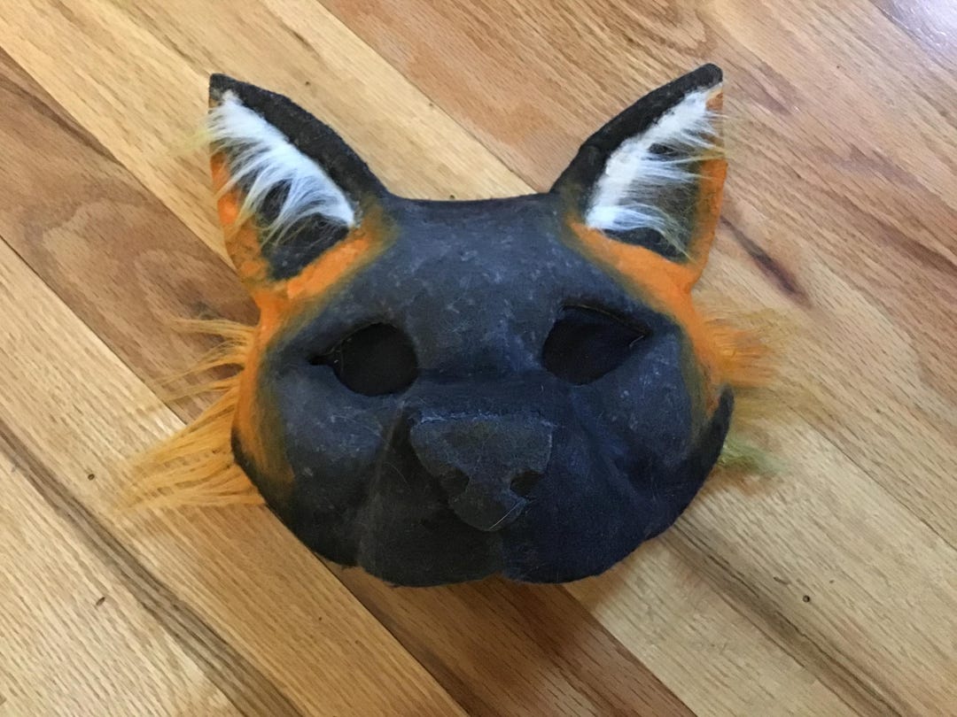 Cross Fox Therian Mask - Etsy
