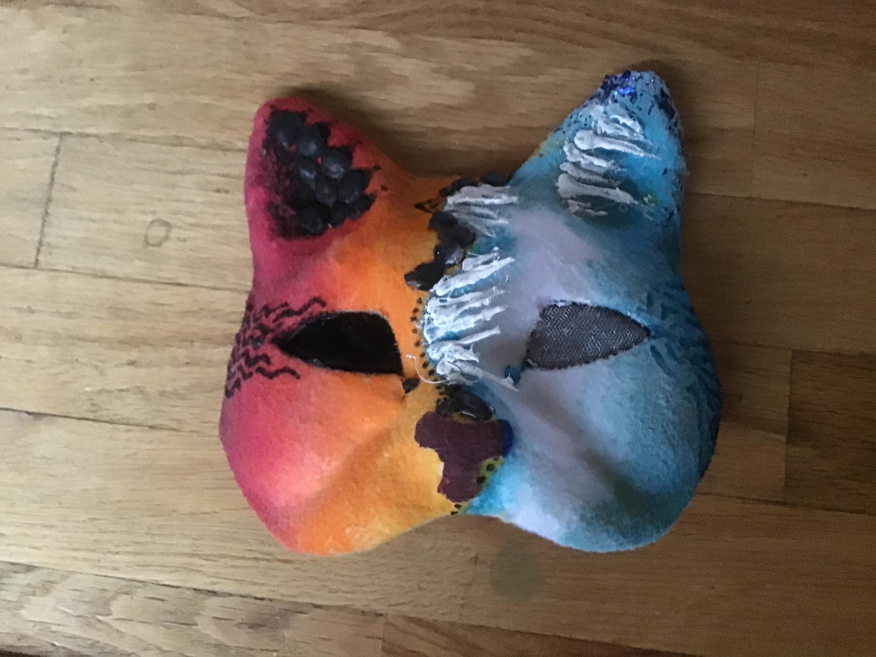 Fire and Ice Therian Mask - Etsy