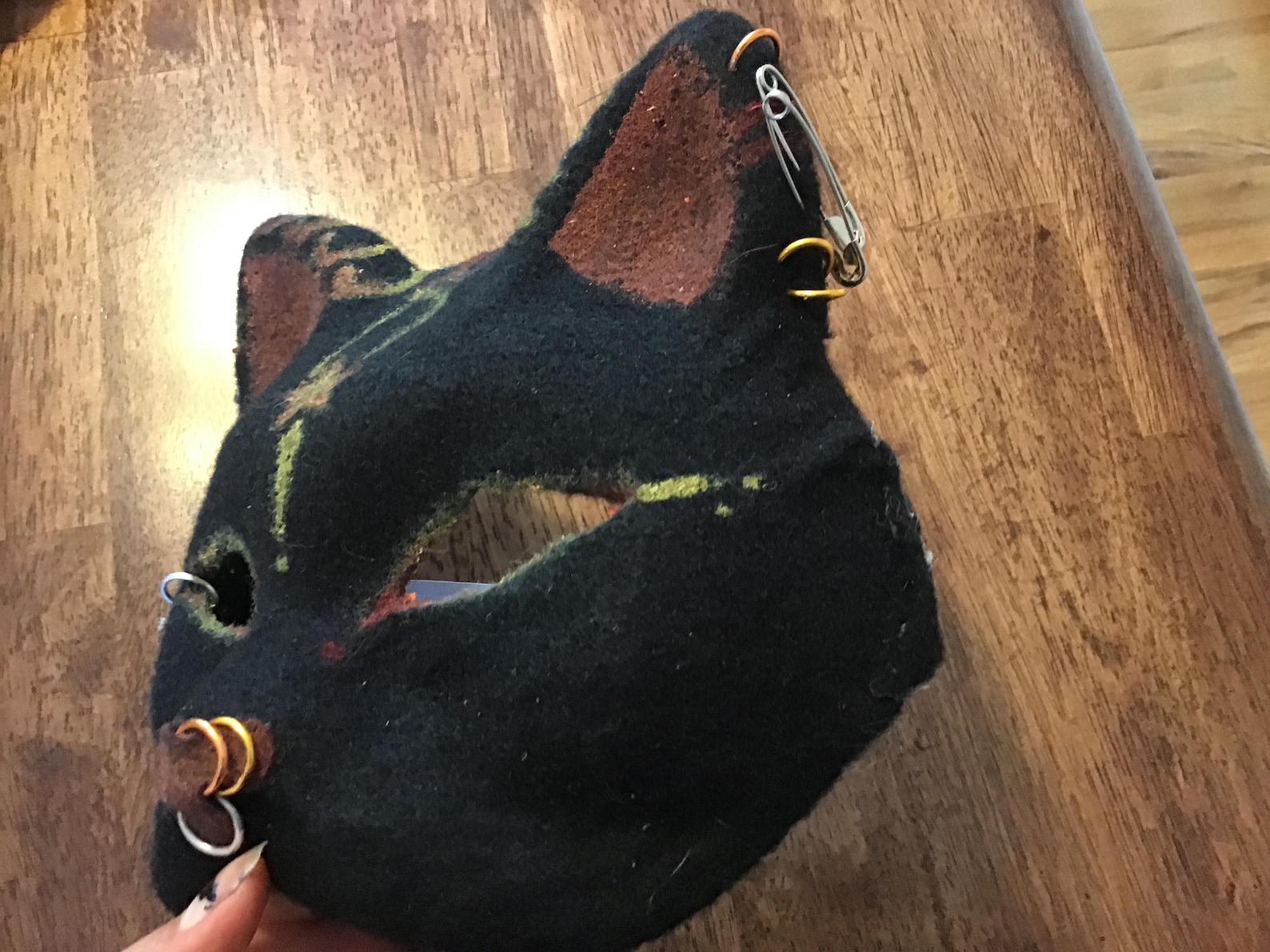 Black Therian Mask With Accessories - Etsy