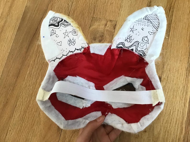 Fennec Fox Therian Mask - Etsy