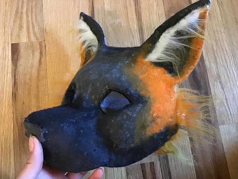 Cross Fox Therian Mask - Etsy