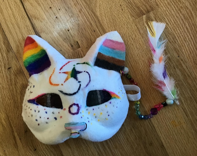 LGBTQIA+ Therian Mask PRIDE - Etsy