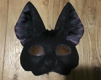 Bat Mask - Etsy