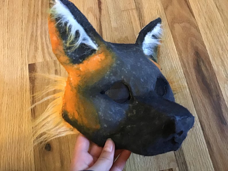 Cross Fox Therian Mask - Etsy