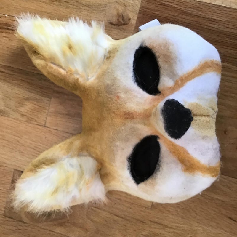 Red Fox Therian Mask - Etsy
