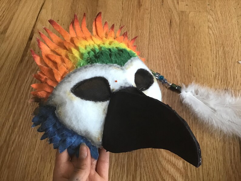 Realistic Parrot Therian Mask - Etsy