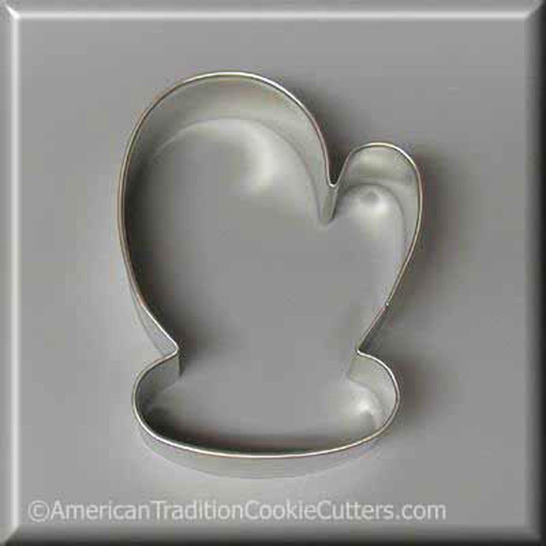 3.5" Mitten Metal Cookie Cutter #NA1021 - Etsy